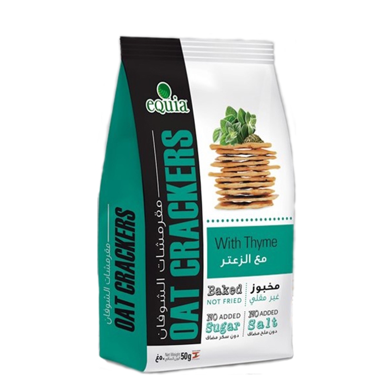 Gluten Free Oat Crackers with Thyme | Ambient | Benina Kuwait | Premium ...